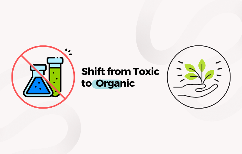 Shift from Toxic to Organic
