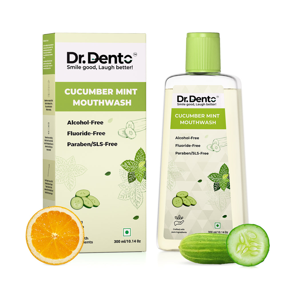 Cucumber Mint Mouthwash – Dr.Dento - The Oral Health Expert
