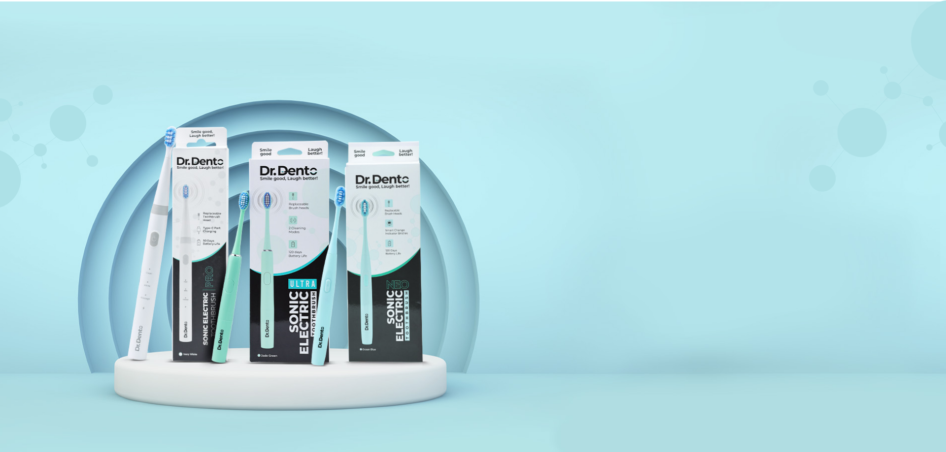 Dr.Dento - Rechargeable, Battery-Operated Electric Toothbrush in India