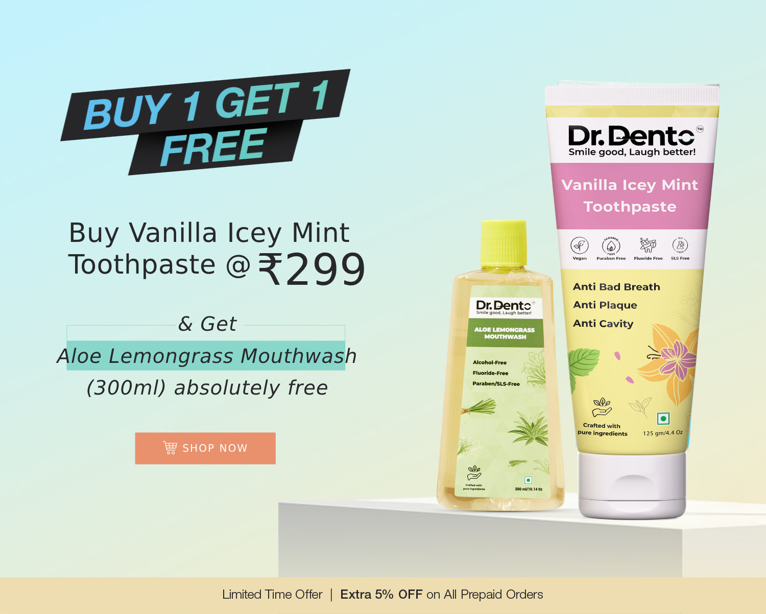 Dr.Dento- Electric Toothbrush, Organic Toothpaste & Mouthwash in India ...