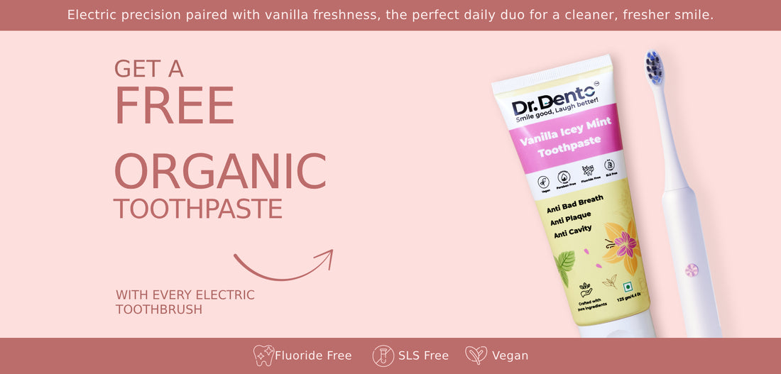 Dr.Dento- Electric Toothbrush, Organic Toothpaste & Mouthwash in India ...